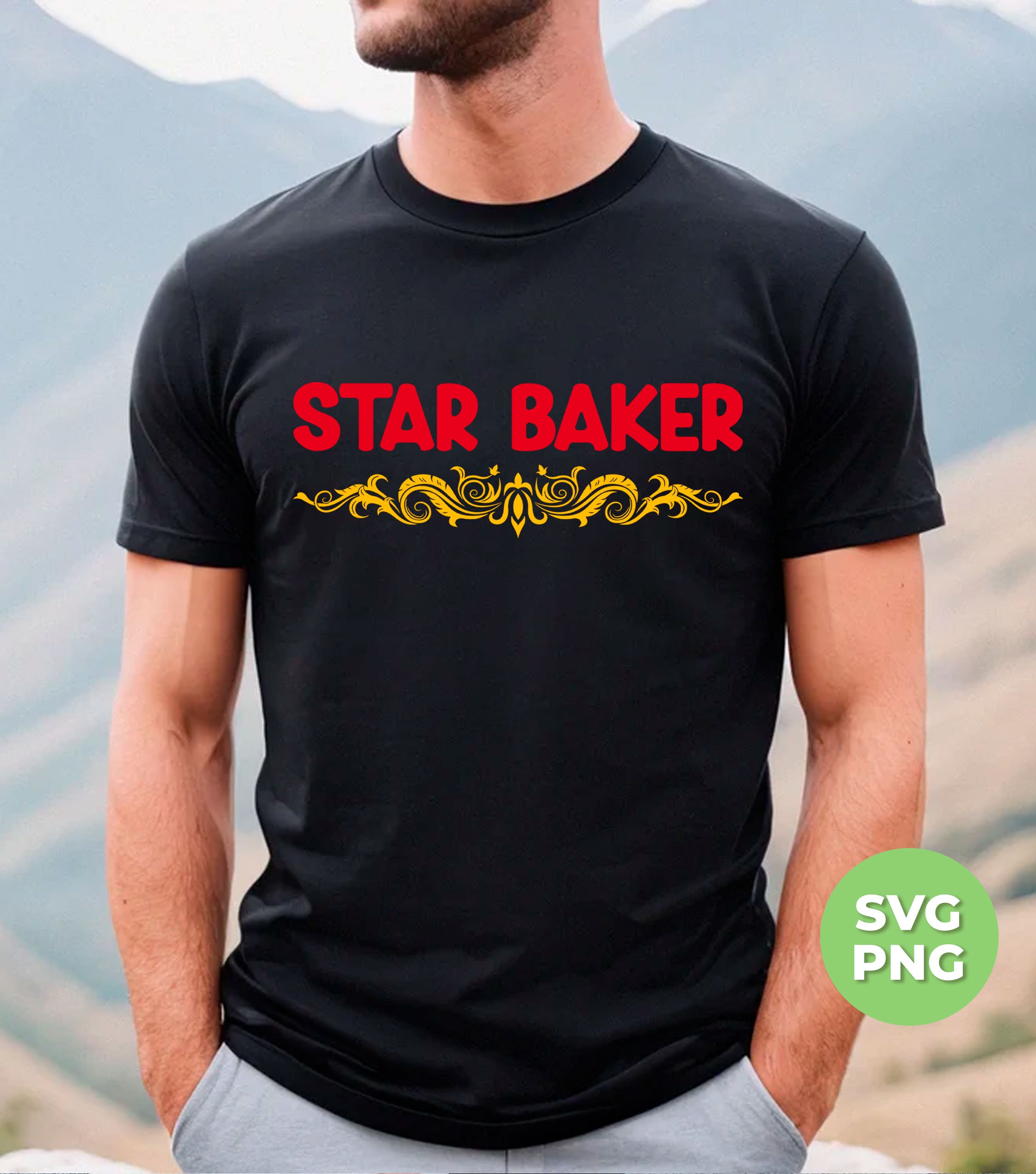 Star Baker Png, Love Baker Png, Love Chef Png, Chef Lover Png, Cake ...