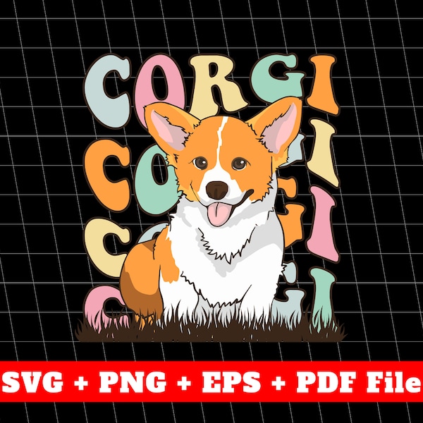 Corgi Svg - Etsy