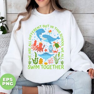 We Are All Different but in This School, We All Swim Together, Teacher ...