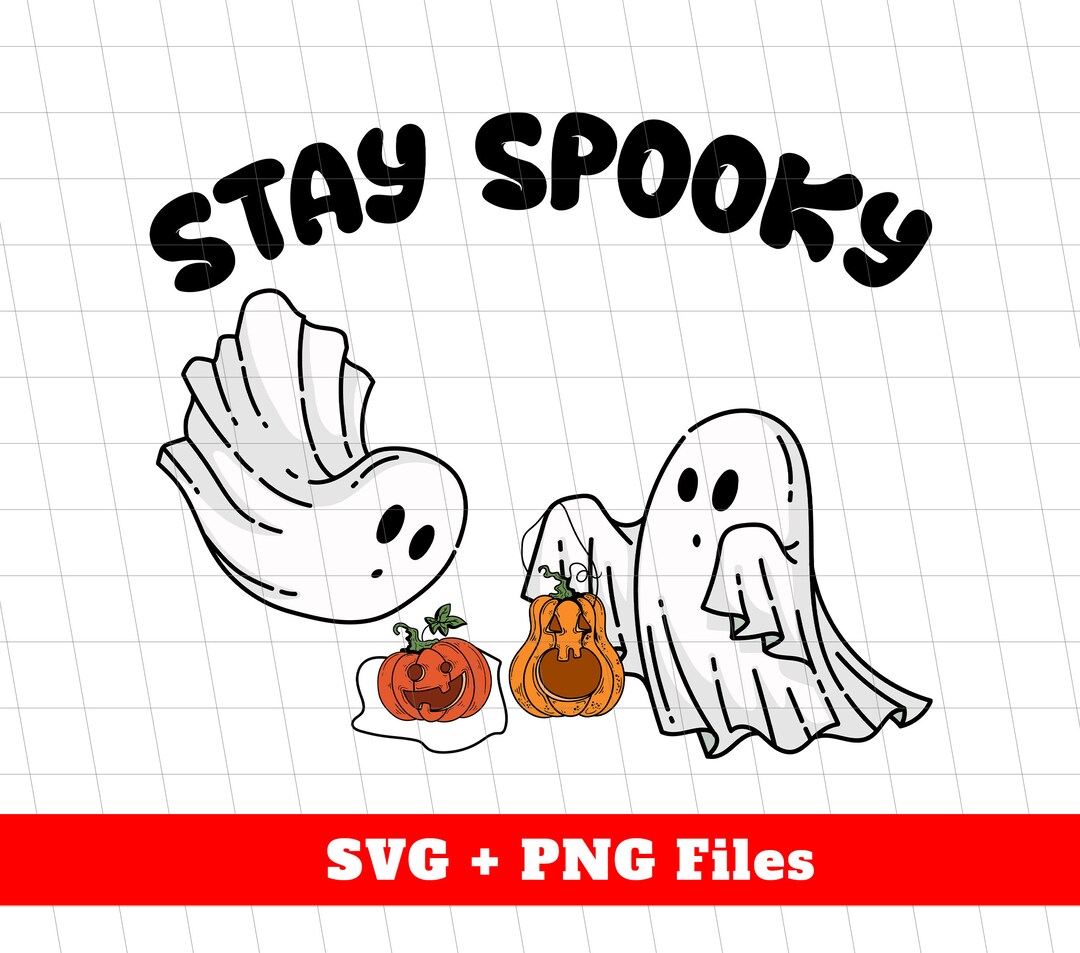 Stay Spooky Svg, Cute Boo Svg, Boo Hold Pumpkin Lantern Svg, Love ...