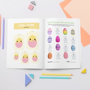 Custom Kids Easter Acitivty Book Personalized Activity Book With Child ...
