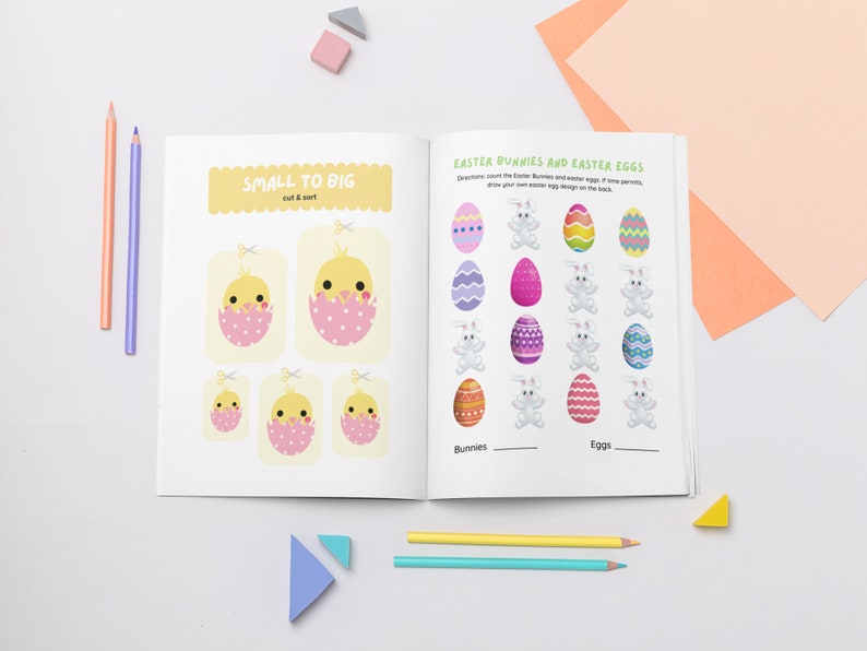 Custom Kids Easter Acitivty Book Personalized Activity Book - Etsy