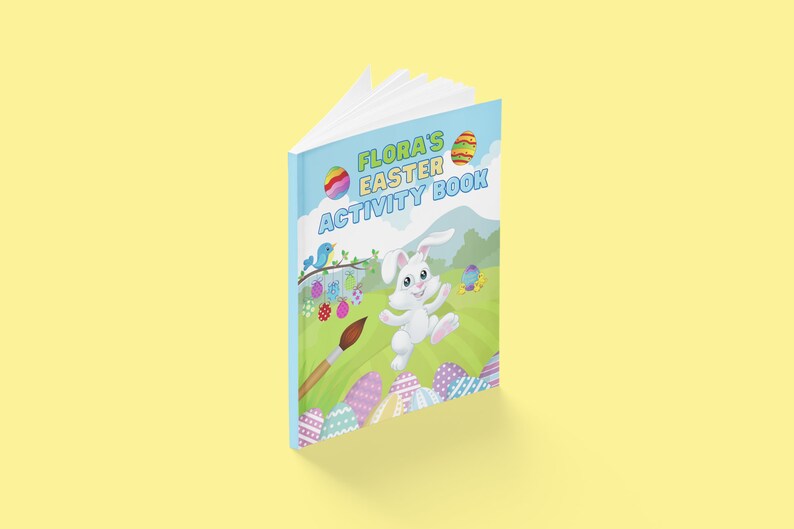 Custom Kids Easter Acitivty Book Personalized Activity Book - Etsy