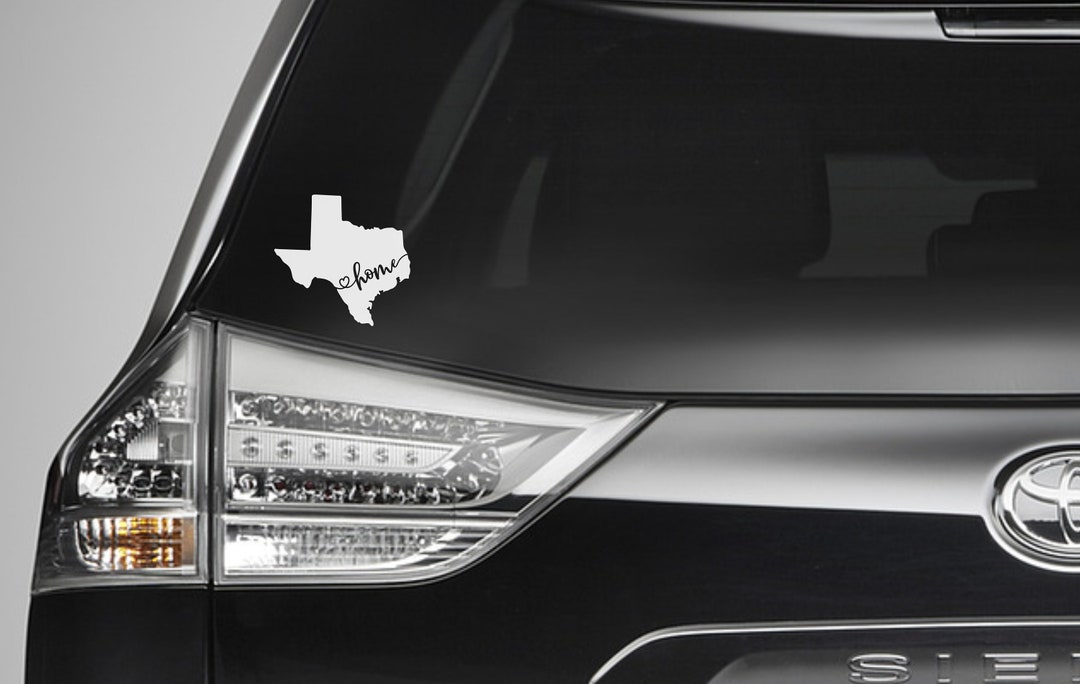 Texas Home Decal•texas Pride Decal•texas Car Decal•texas Bumper Sticker ...