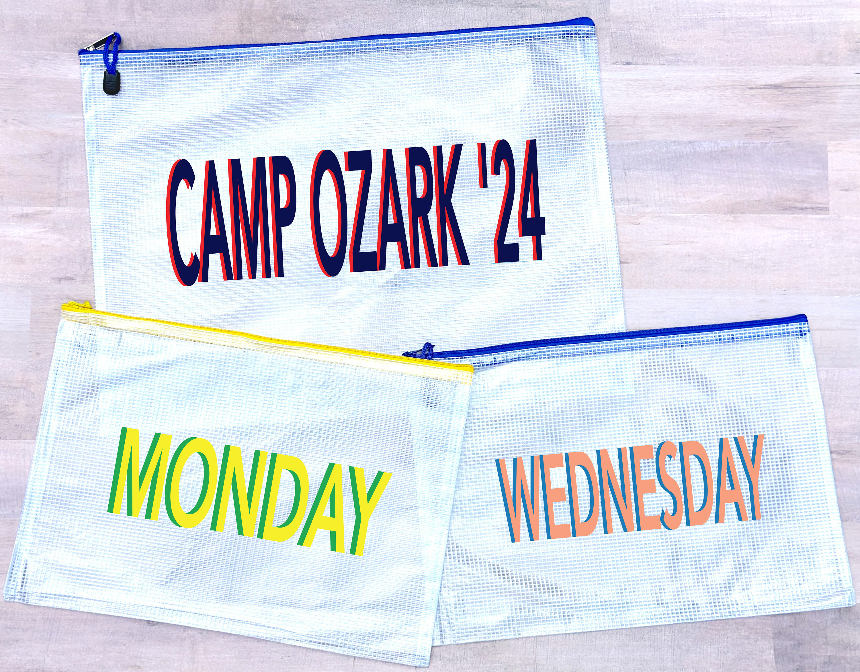 Custom Camp Letter Bag•personalized Summer Camp Bag•camp Mail Organizer ...