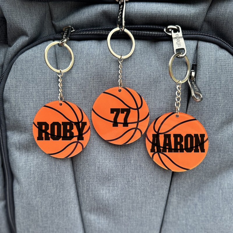 Basketball Bag Tag - Etsy