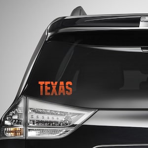 Retro Texas Decals•texas Pride Decal•vintage Texas Car Decal•texas ...