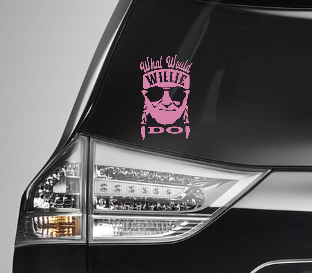 What Would Willie Do Car Decal•country Western Decal•cowgirl Cowboy ...