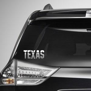 Retro Texas Decals•texas Pride Decal•vintage Texas Car Decal•texas ...