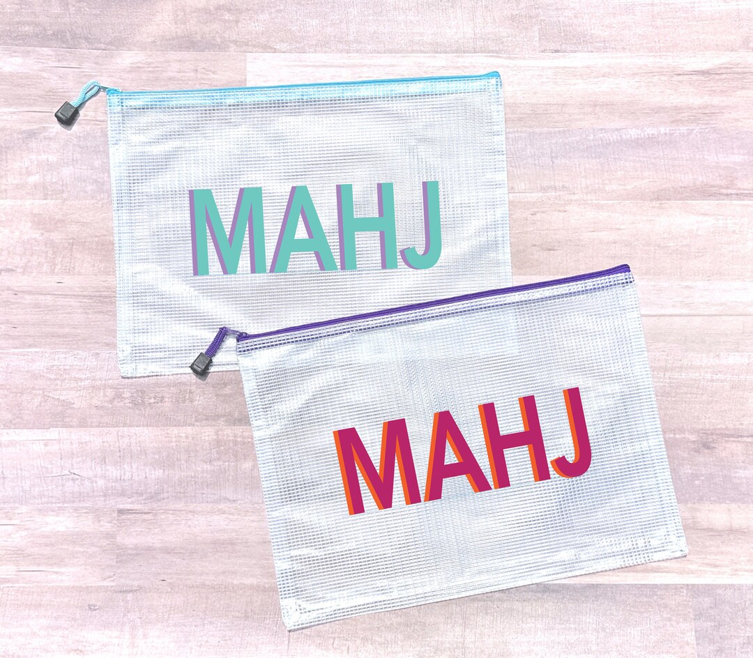 Custom Mahjong Bag•mahj Shadow Bag•game Bag•tiles•mahjong Accessory ...