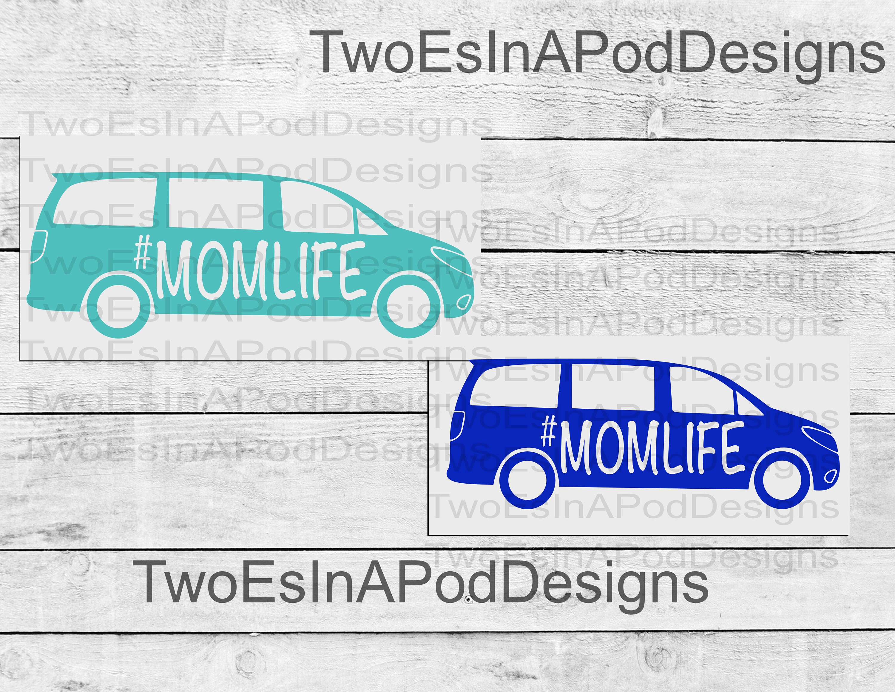 Mom Life Minivan Decal•minivan Driver:mom Life Decal•minivan Car Decal ...
