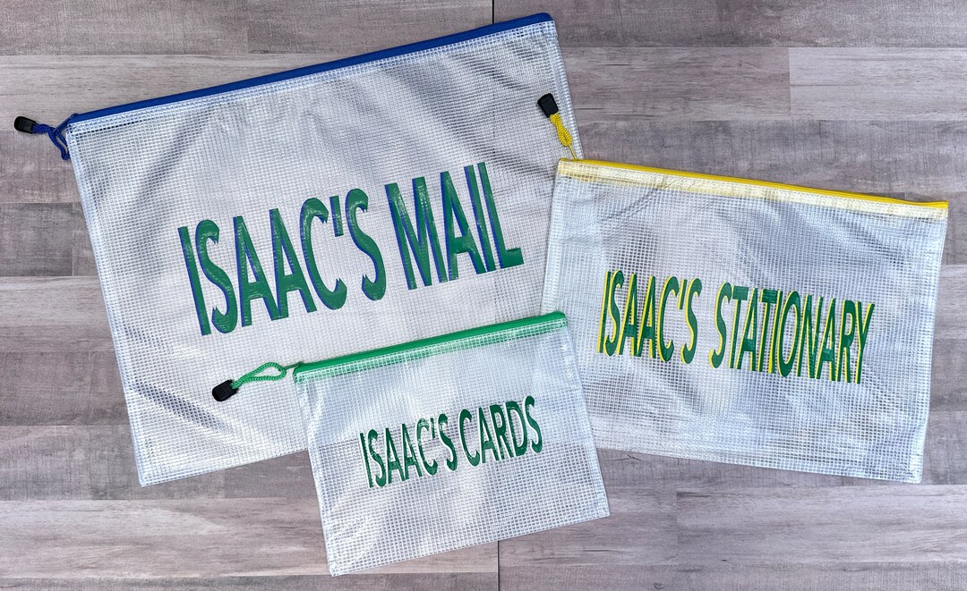 Custom Camp Letter Bag•personalized Summer Camp Bag•camp Mail Organizer ...