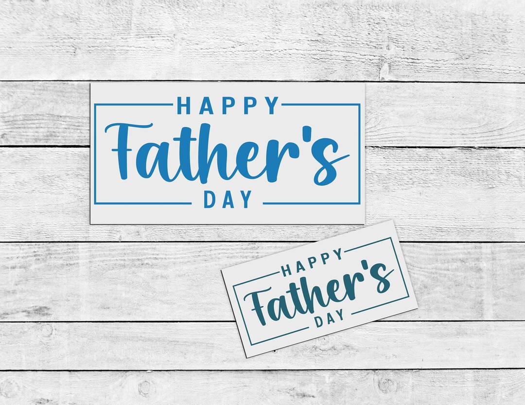 Father Day Decal•father Day Sticker•dad Decal•gift Basket Decal•gift ...