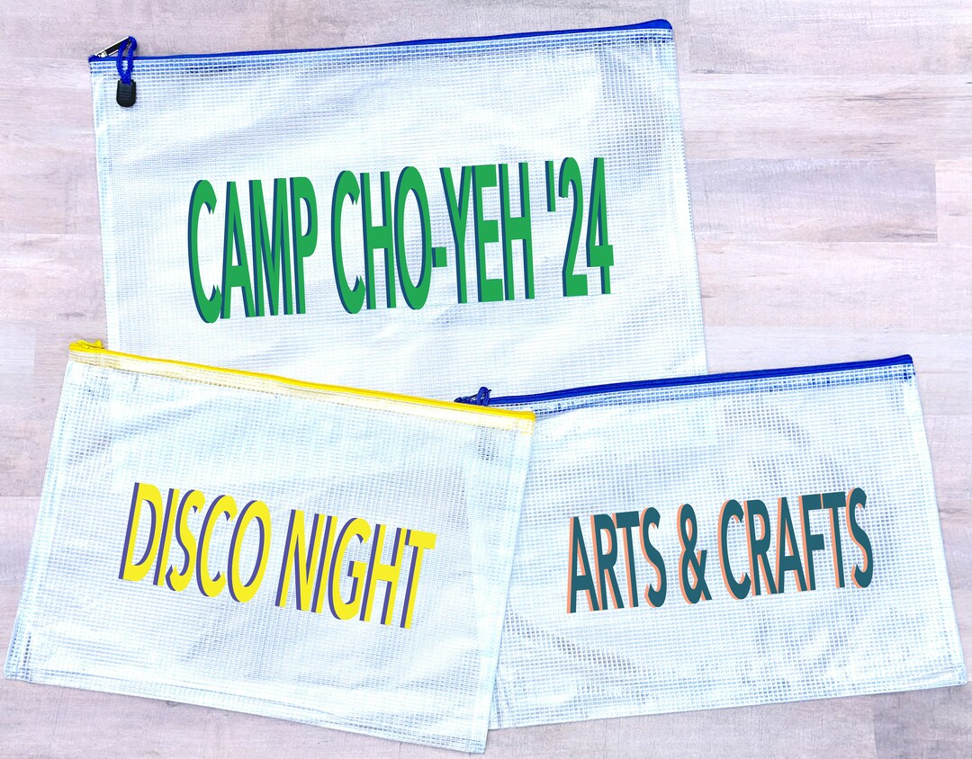 Personalized Summer Camp Bag•custom Sleepaway Camp Bag•camp Pine Cove ...