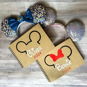 Personalized Autograph Book•disney Character Signatures•custom Girl/boy ...