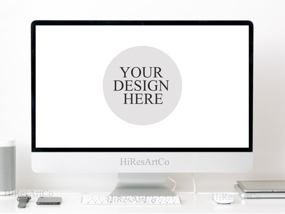 Imac Png Template