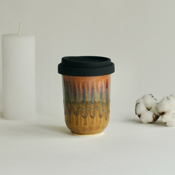 Ceramic Travel Mug - Etsy