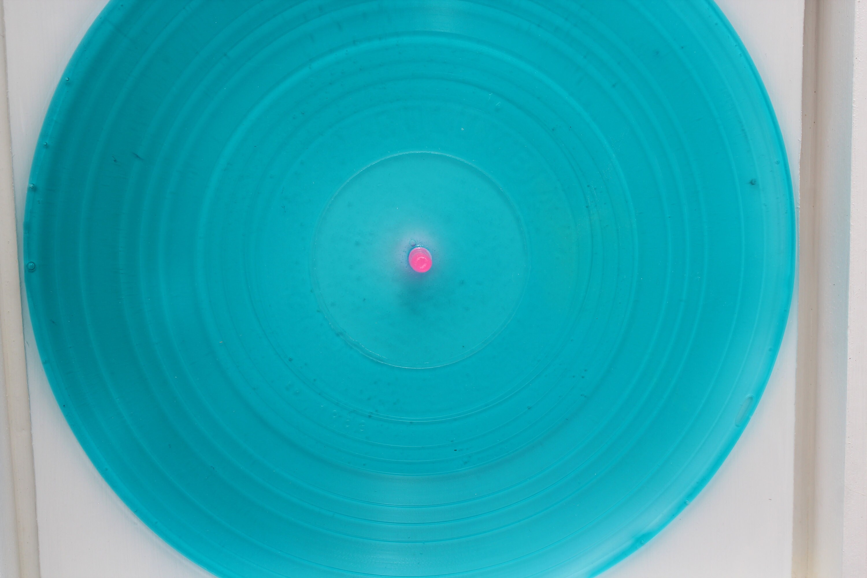 Vinyl Record Resin Wall Art Colorful Blue Find Out More. - Etsy Canada