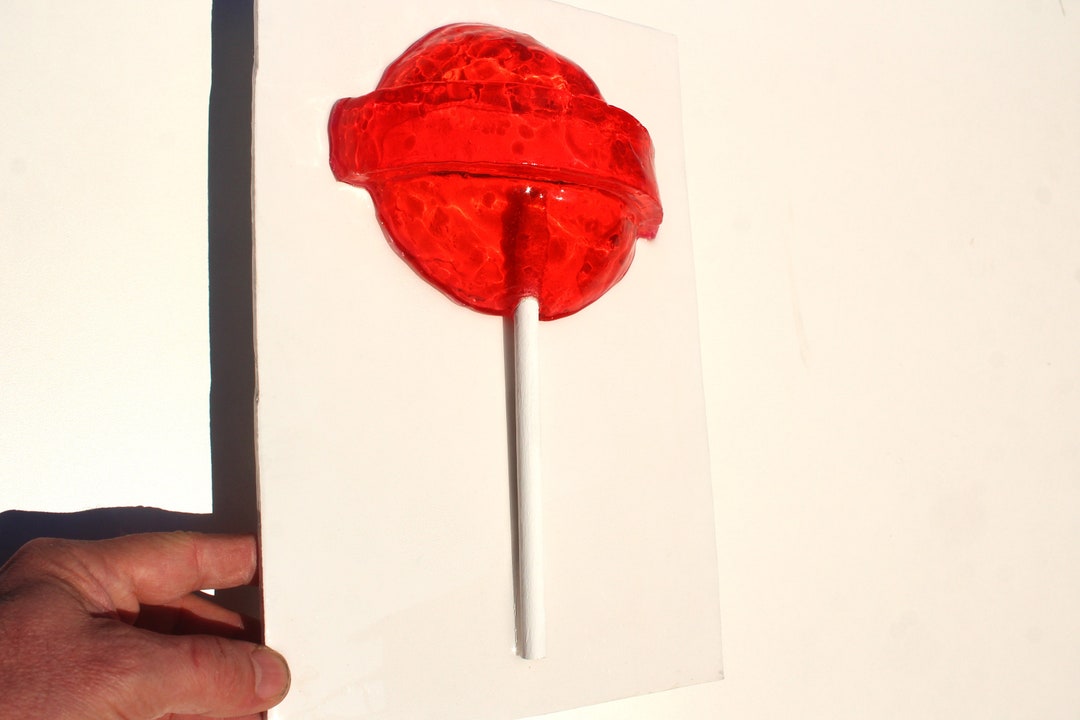 Giant Oversized 3D Blow Pop Wall Art Bright Red Find Out More. - Etsy ...