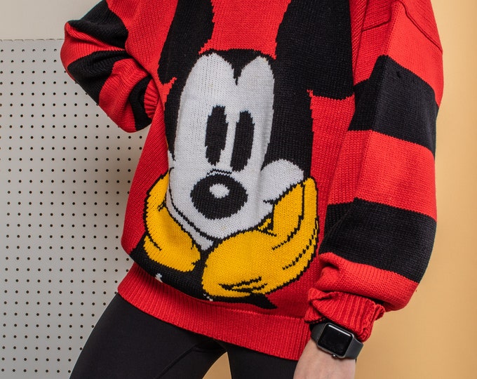Vintage Early 90s Mickey Sweater - Etsy