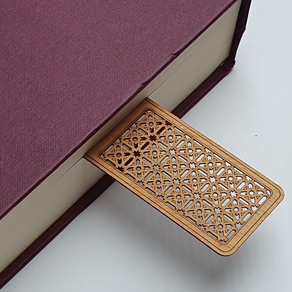 Thin Wood Bookmark - Etsy