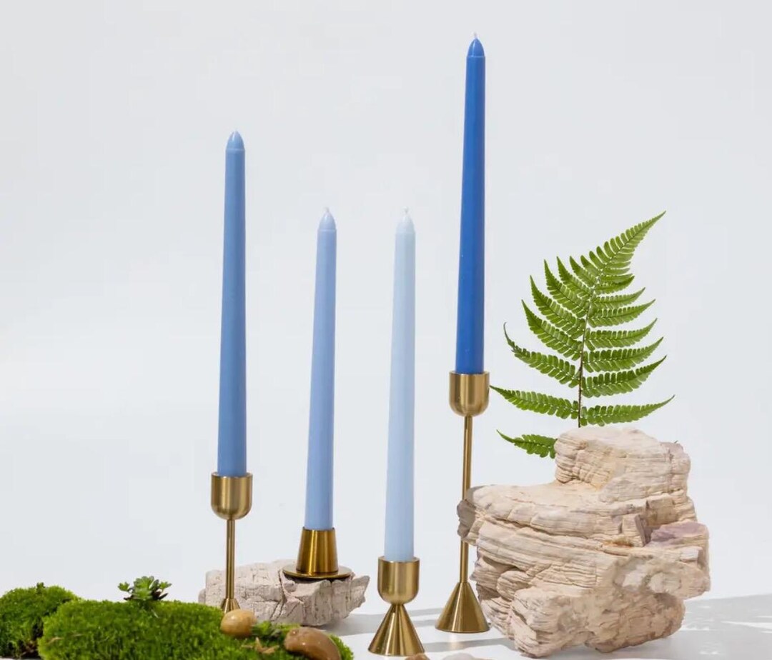 Colorful Taper Candles - Etsy