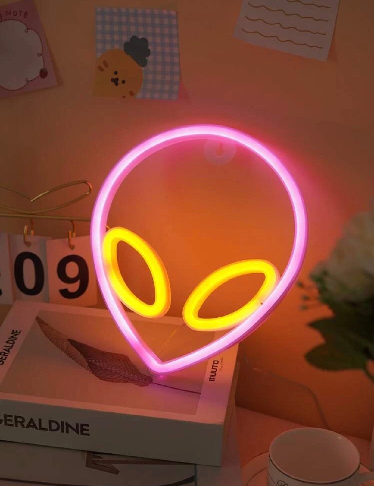 Alien Neon Sign Night Light Room Decor Home Decor | Etsy