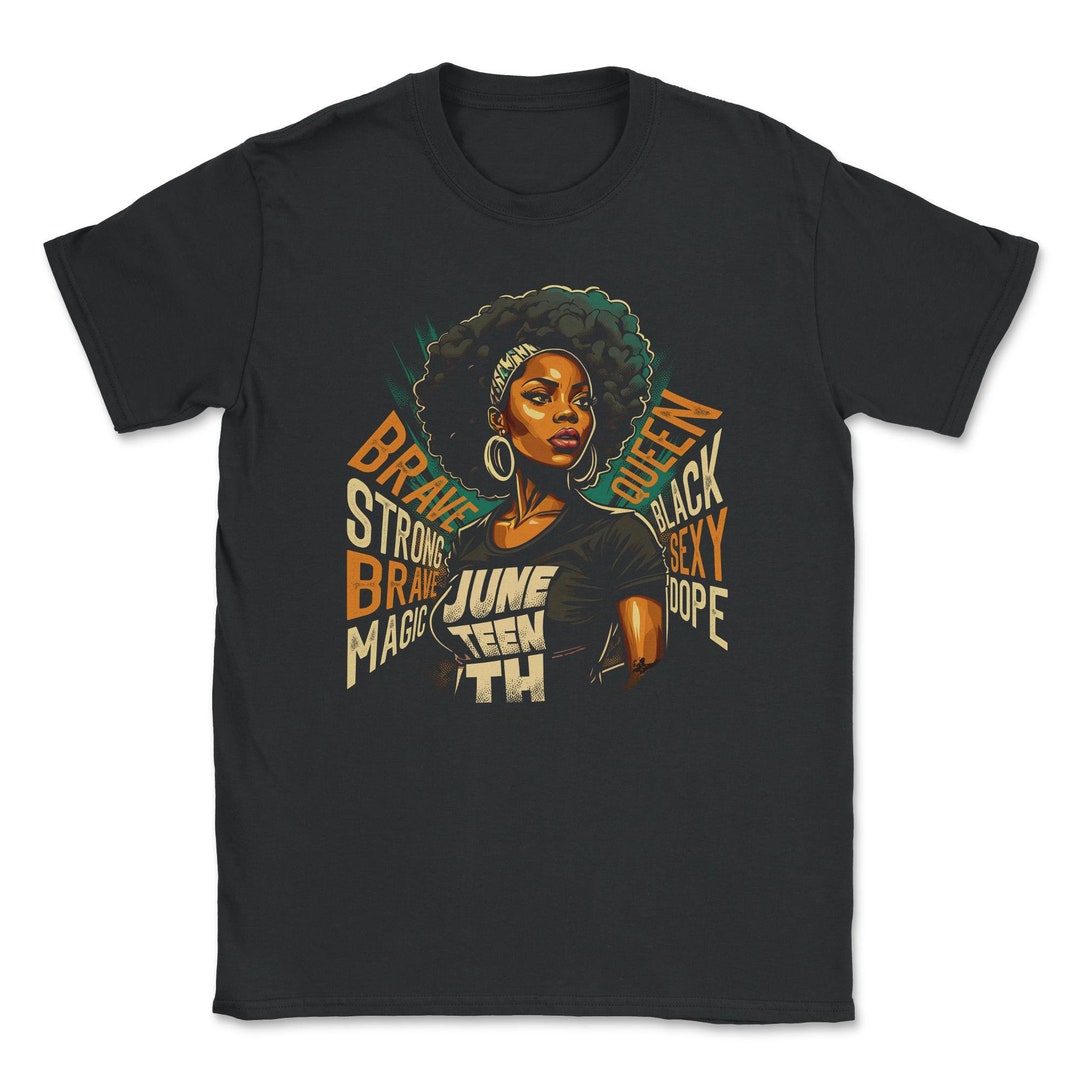 Juneteenth BLM Black Proud Woman Strong Black History - Etsy