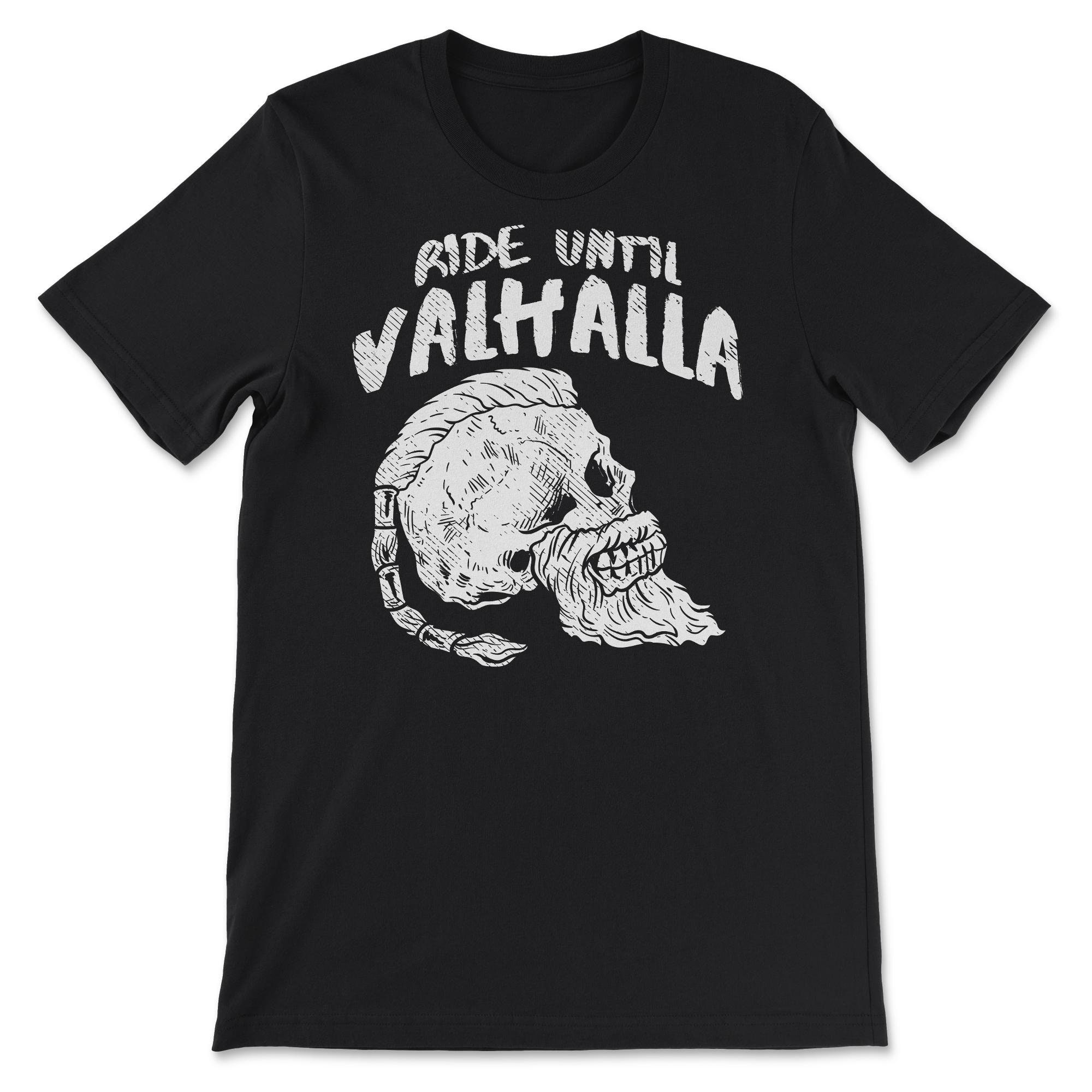 Motorcycle Viking Ride Until Valhalla Rider - Etsy