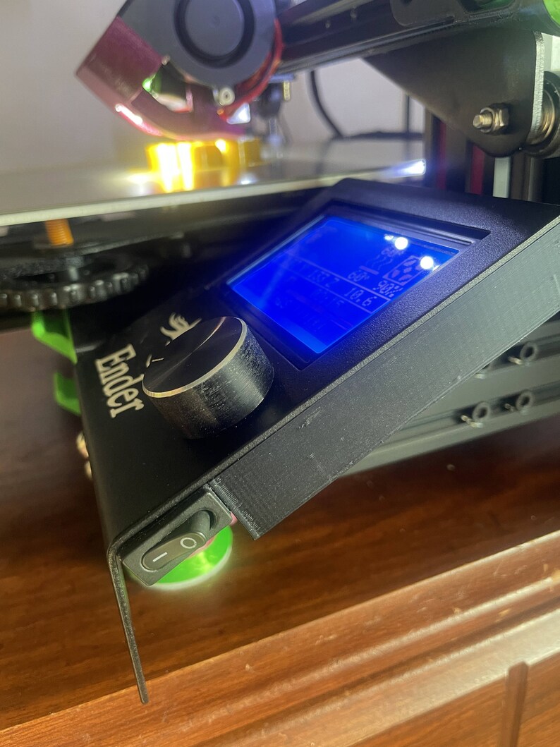 Ender 3 / 3 Pro LED Light Kit Z Bars and Hotend Light W/ On/off Switch ...