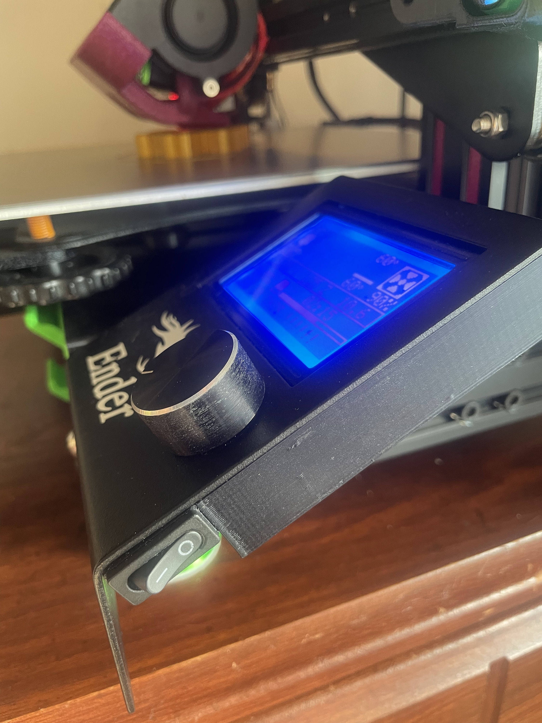 Ender 3 / 3 Pro LED Light Kit Z Bars and Hotend Light W/ On/off Switch ...