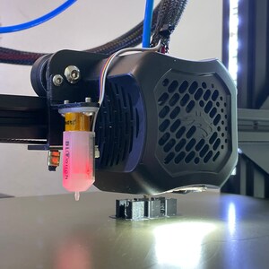 Ender 3 V2 Full LED Light Kit Bundle Z-bars AND Hotend Lights On/off ...