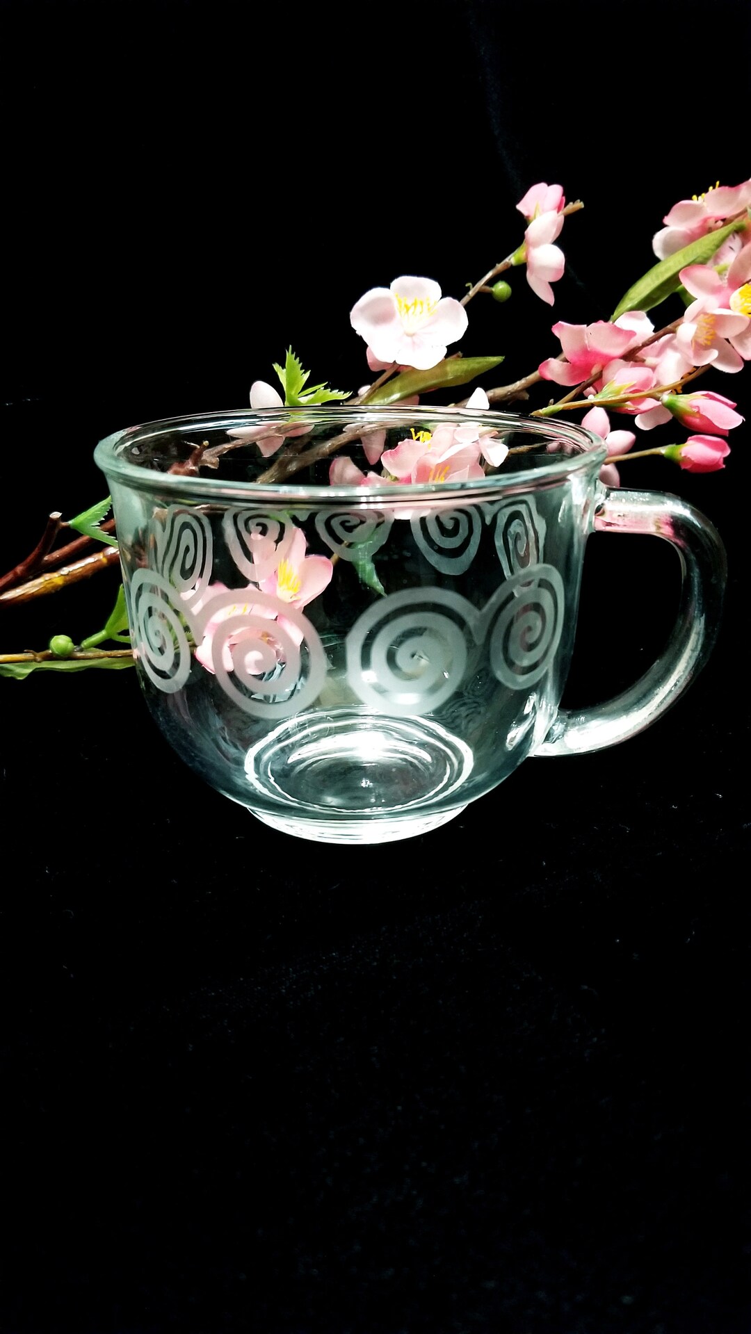 Etched Hmong Snail Print Coffee/tea Cup - Etsy