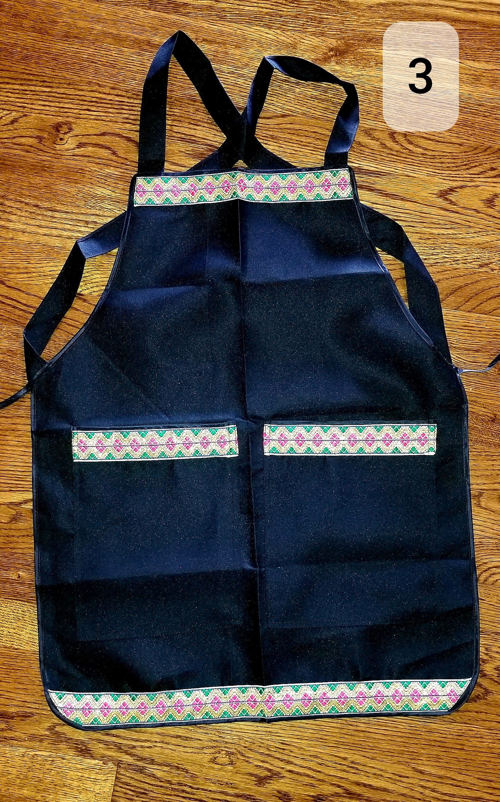 Apron With Hmong Inspired Trim - Etsy
