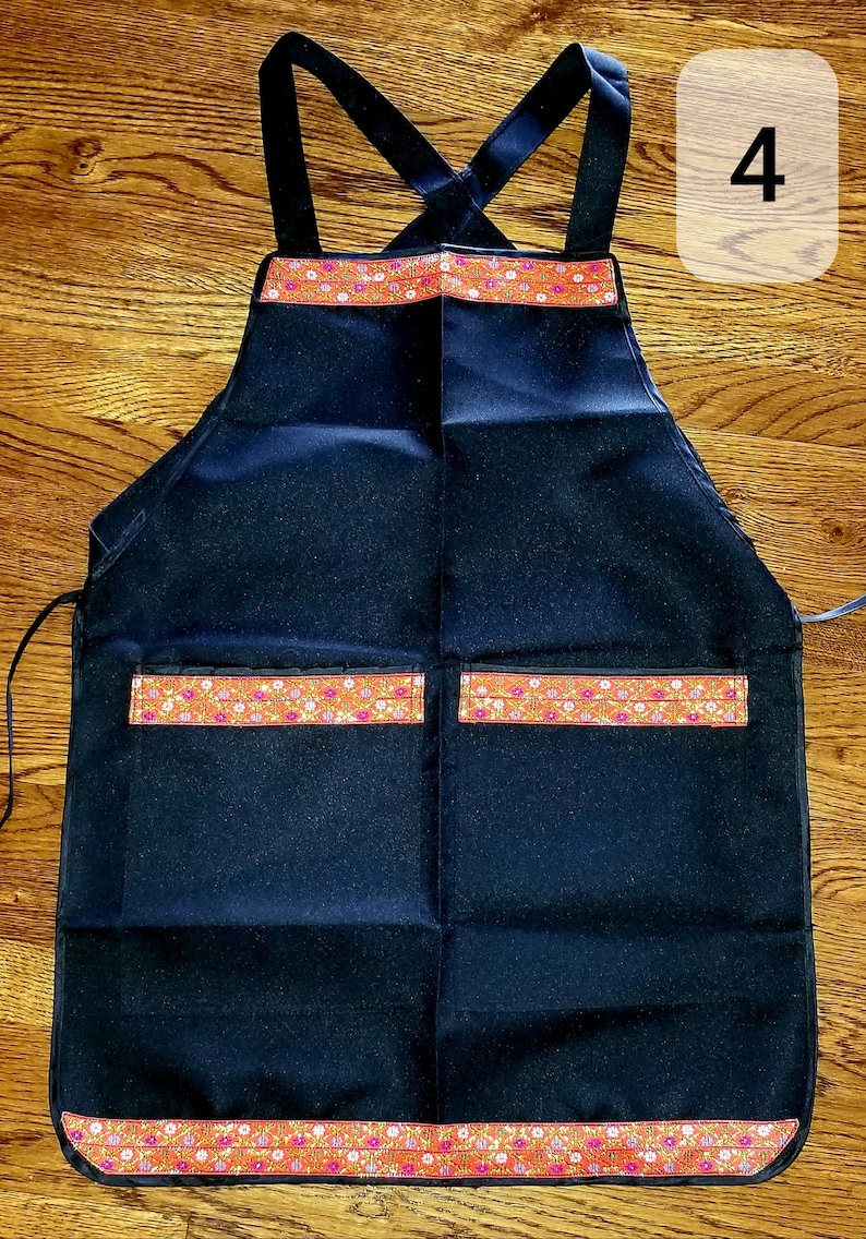 Apron With Hmong Inspired Trim - Etsy