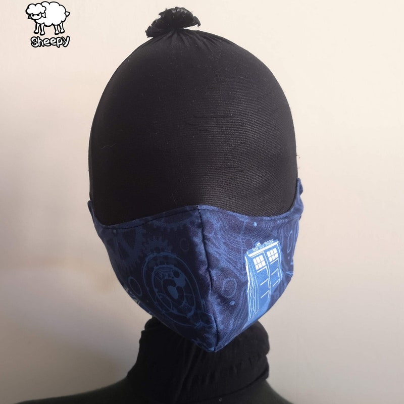 Doctor Who Face Mask - Etsy