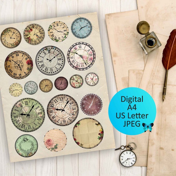 Shabby Chic Digital - Etsy
