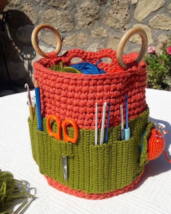 Crochet Caddy Pattern - Etsy