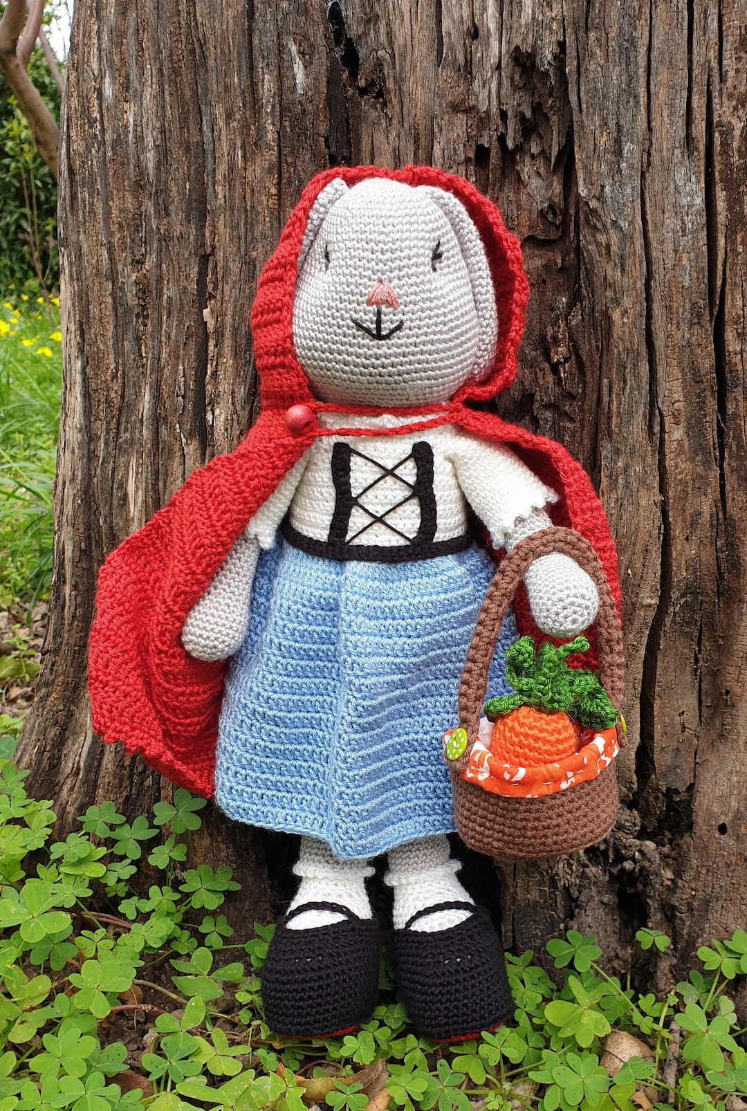 Little Red Riding Rabbit - Etsy