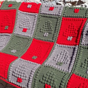 Christmas Tree Throw Crochet Pattern - Etsy