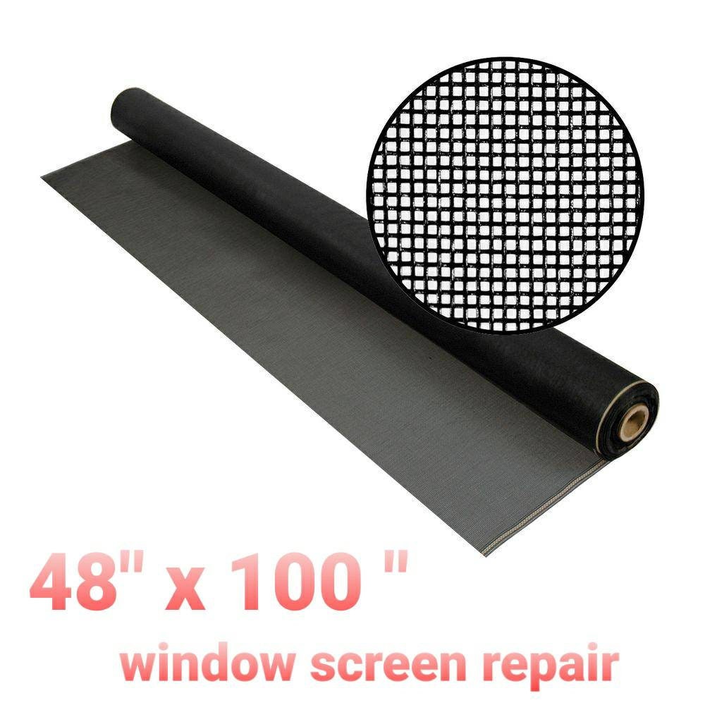 Window Screen Fabric 48x100 Charcoal Fiberglass - Etsy