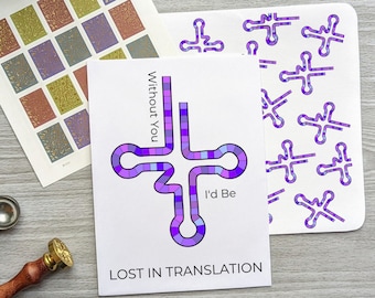 Dna Thank You Card - Etsy