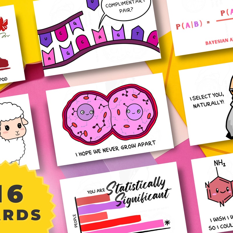 Chemistry Valentines Card - Etsy