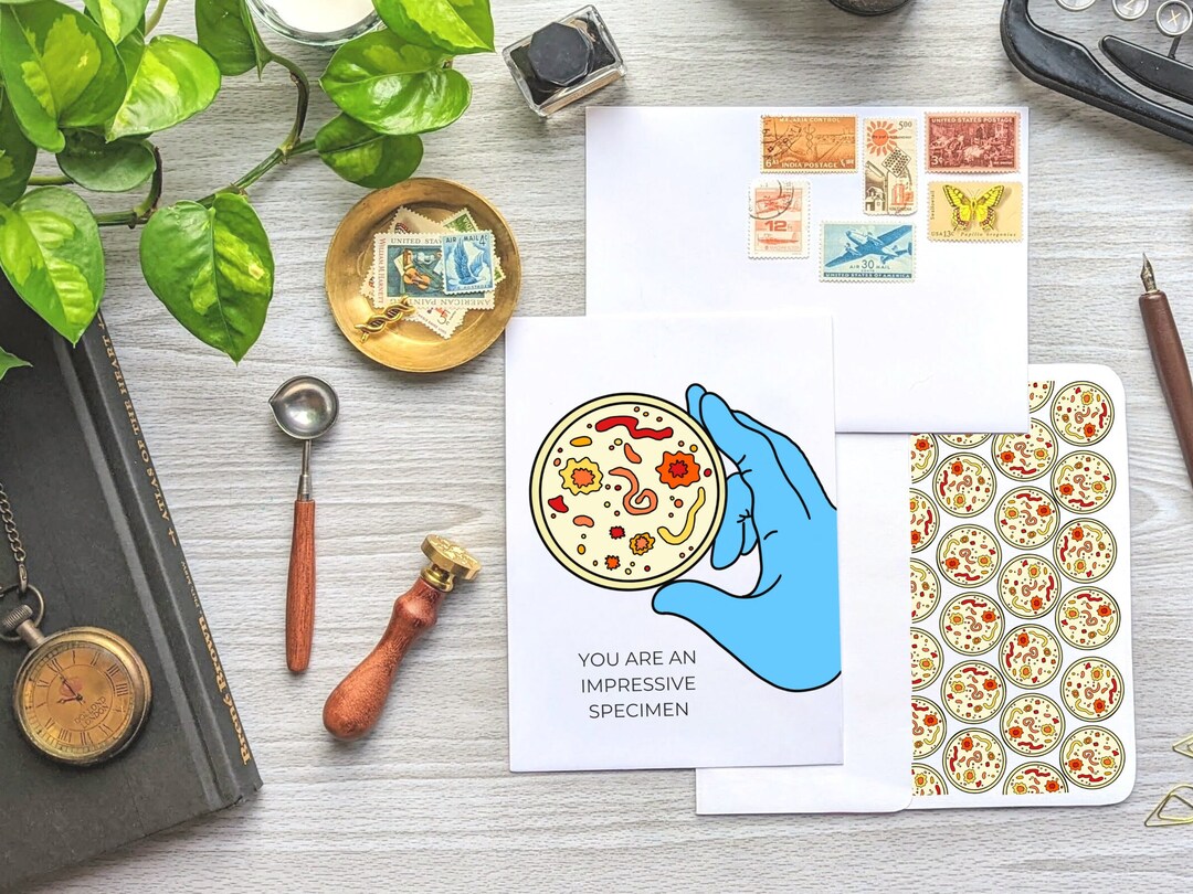 Impressive Specimen Science Greeting Card | Friend, Colleague, Mentor ...