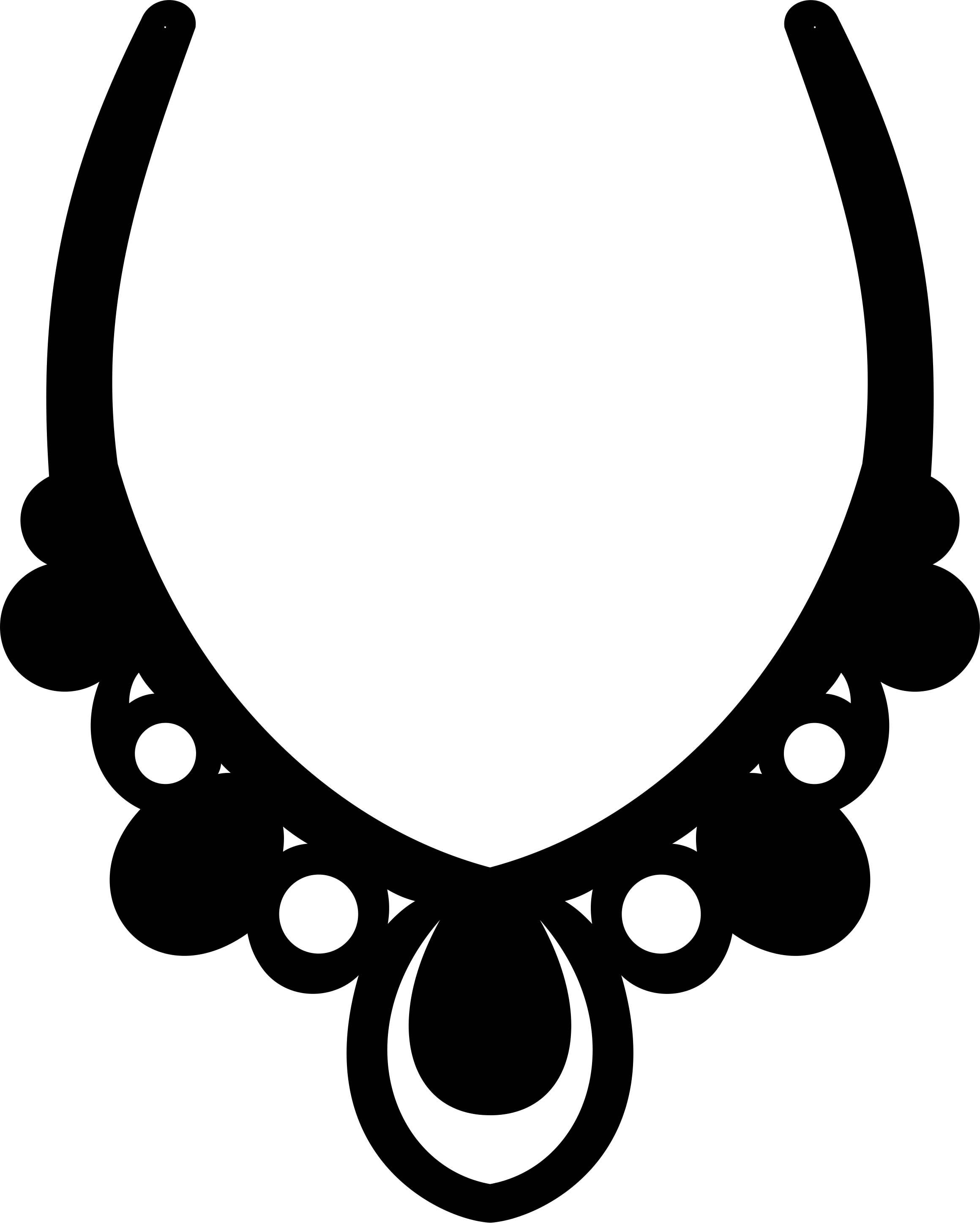 Necklace Template • Digital Download Laser Cut Pattern • Almost Free ...