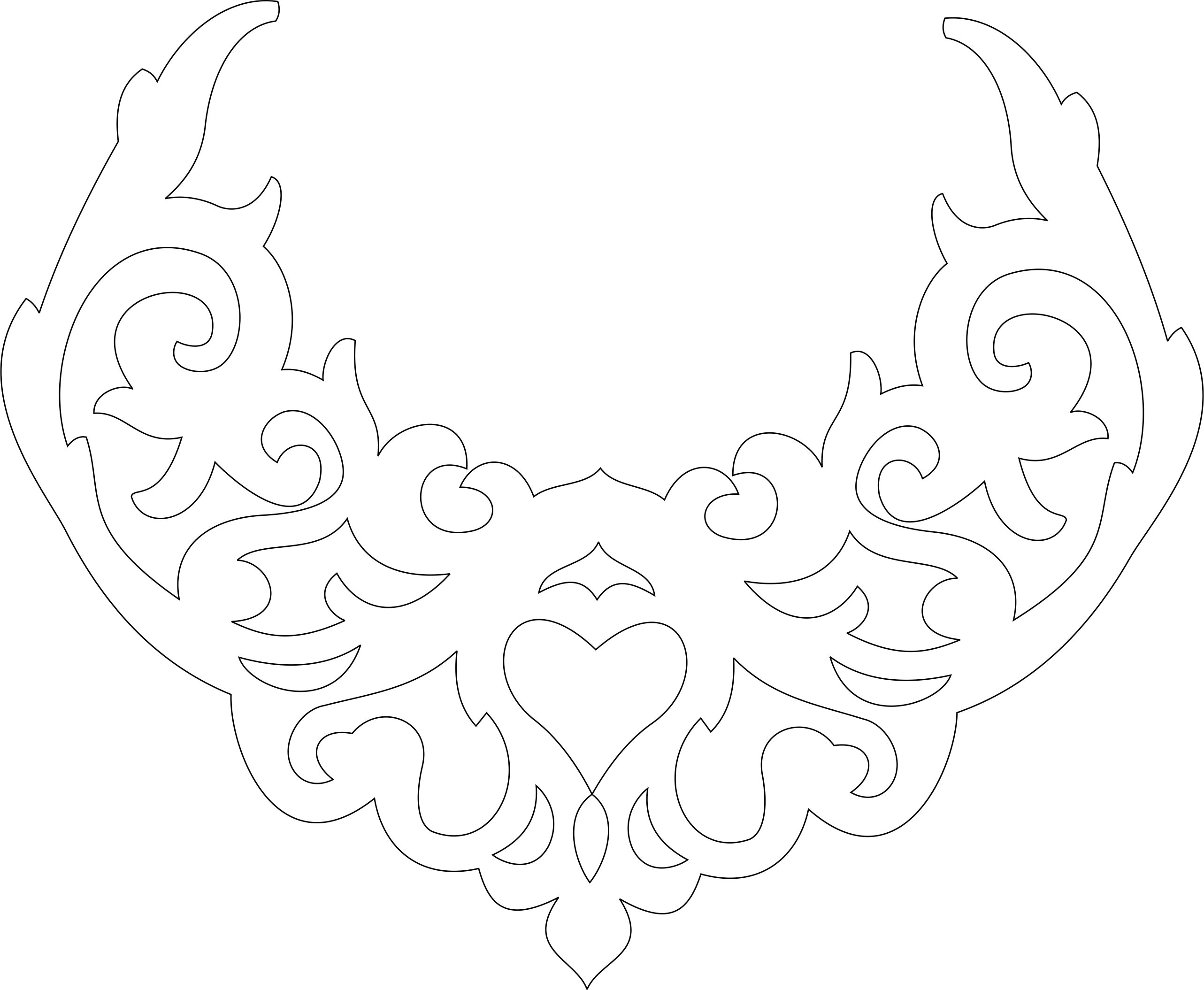 Necklace Template • Digital Download Laser Cut Pattern • Almost Free ...