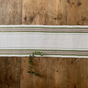 Swedish Vintage Table Runner: A Handmade Swedish Table Runner in Soft ...