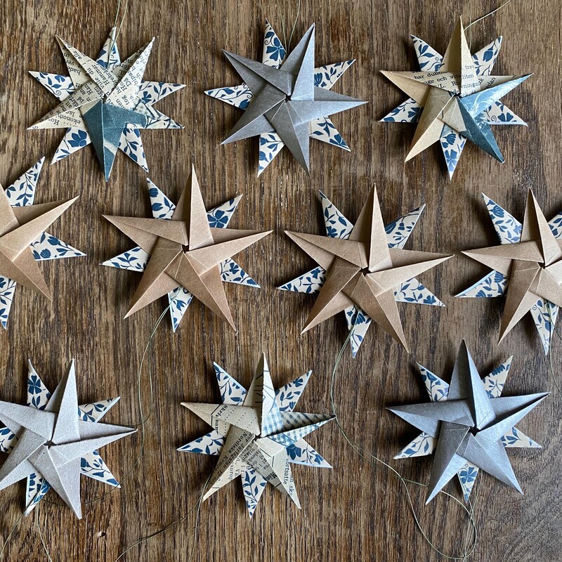 Froebel Star Paper - Etsy