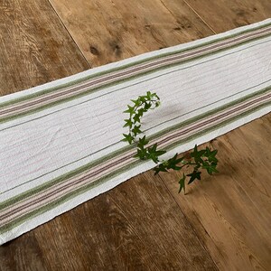 Swedish Vintage Table Runner: A Handmade Swedish Table Runner in Soft ...