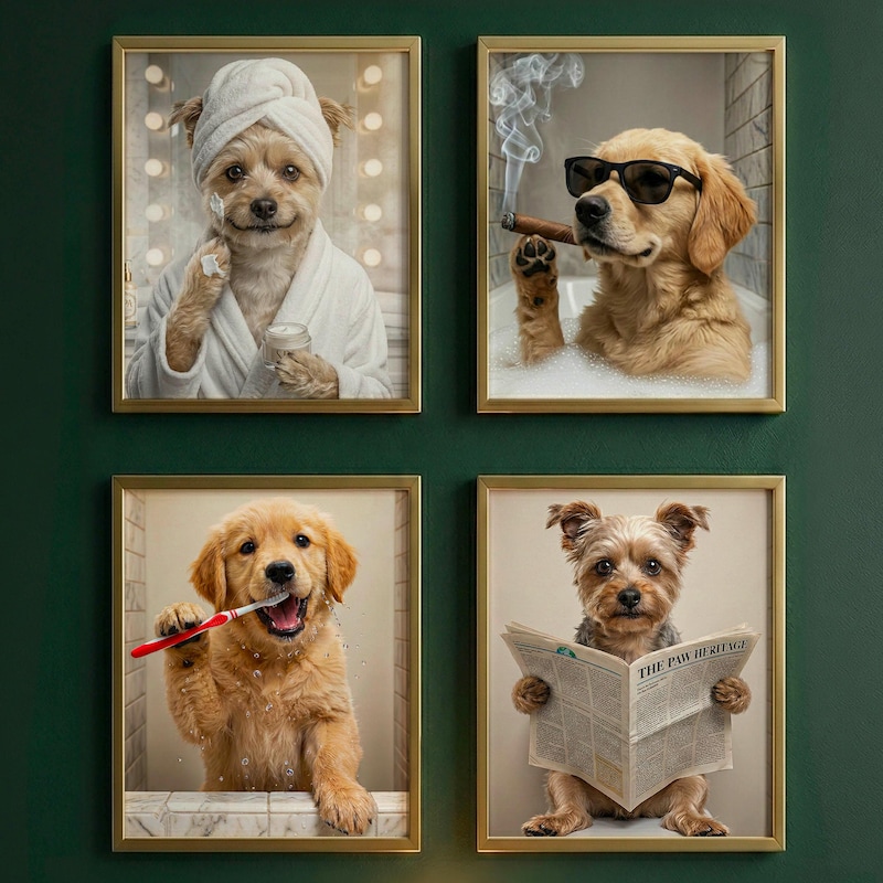 Funny Toilet Wallpaper - Etsy